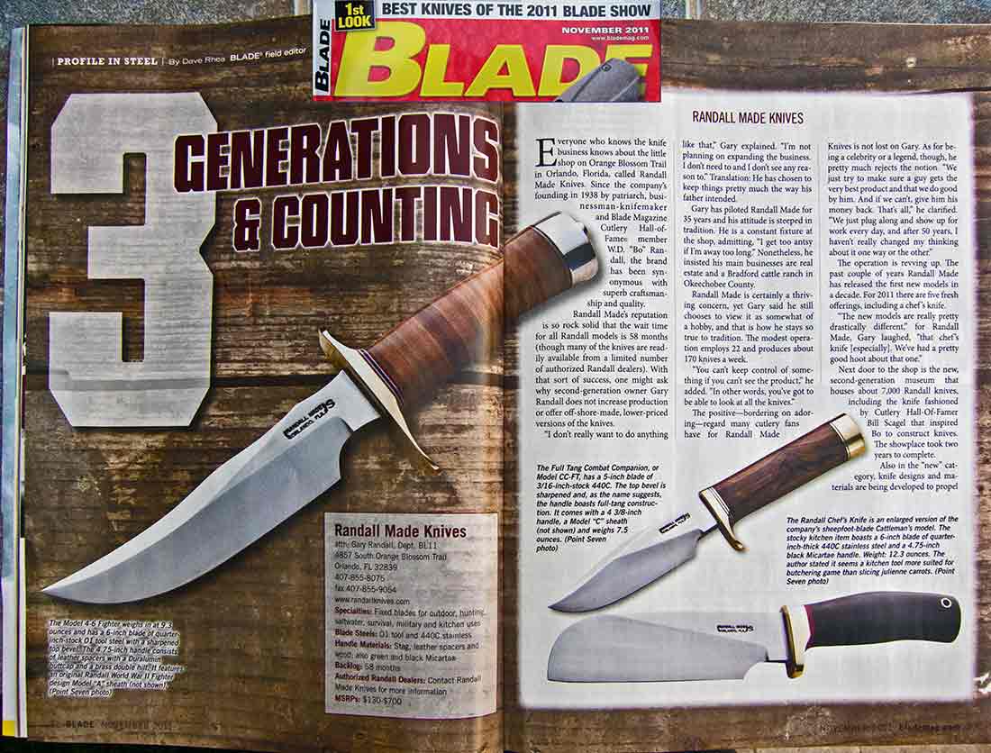 1970's Article on Bo Randall - Knifetalk Forums