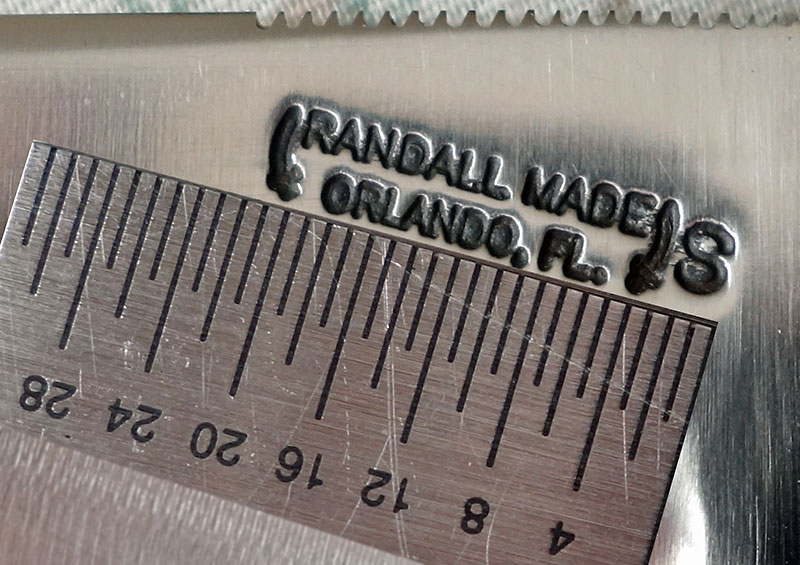 Randall Stamp Size - Knifetalk Forums